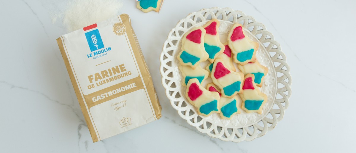 Biscuits Fête Nationale de Luxembourg | Recette | Moulins de Kleinbettingen