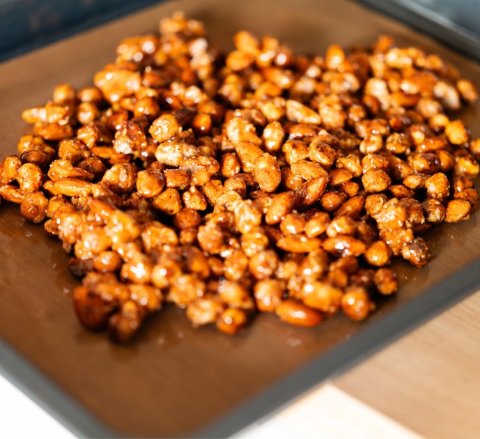 Pâte de praliné noisettes amandes | Recette | Moulins de Kleinbettingen