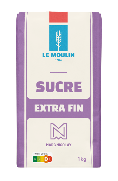 SUCRE EXTRA FIN - 1 KG | Moulins de Kleinbettingen