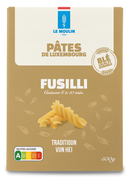 FUSILLI - 500 G | Moulins de Kleinbettingen
